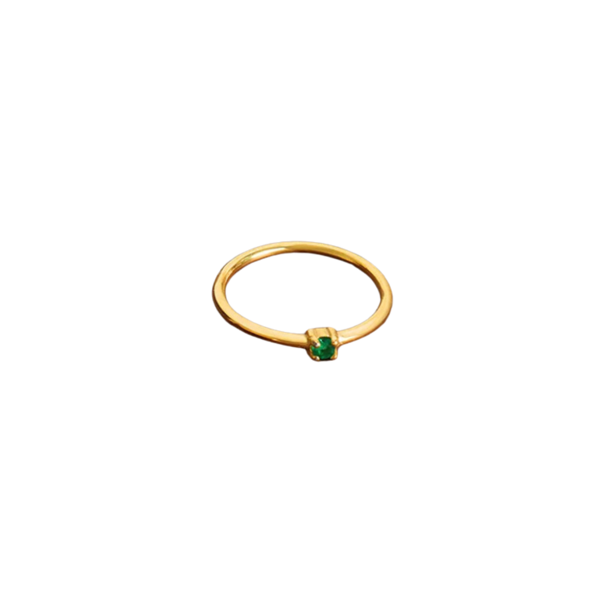 Meadow 18k Gold Plated Ring Green – MARR-KETT